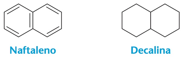 (UFMG) Considere as estruturas moleculares do naft... | Questões ENEM ...